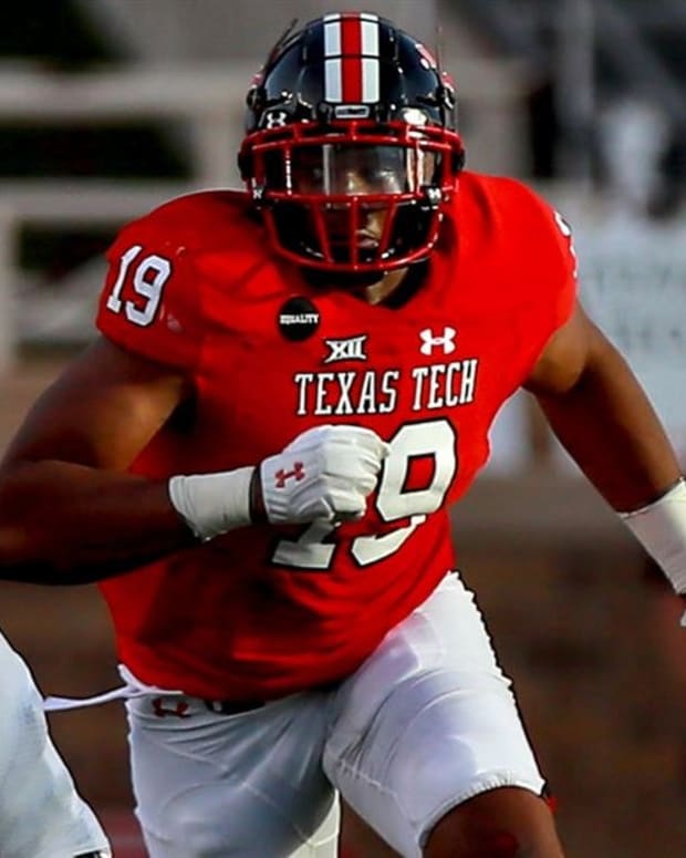 Texas Tech Red Raiders Edge Rusher Tyree Wilson Named Second Team All ...