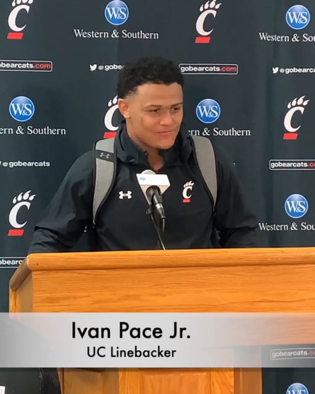 Ivan Pace Jr. 2023 UC Pro Day 40-Yard Dash 2 - All Bearcats