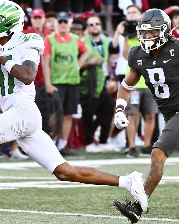 WATCH: Oregon Football Wide Receiver Troy Franklin Reacts to First ...