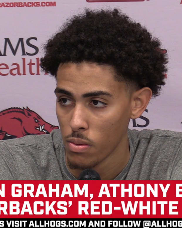 Joseph Pinion, Jalen Graham After Win Over UNC Ashville - Sports ...