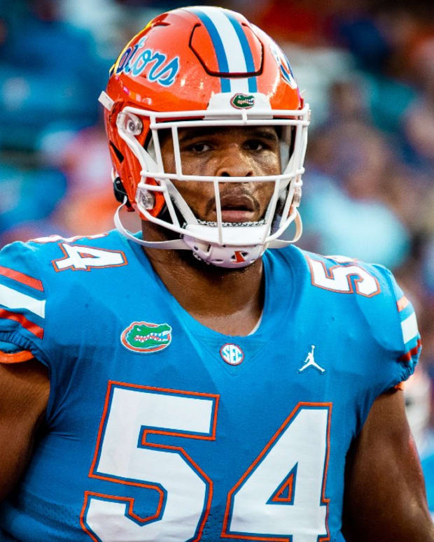 Florida Gators OL O'Cyrus Torrence Declares for NFL Draft - Sports ...