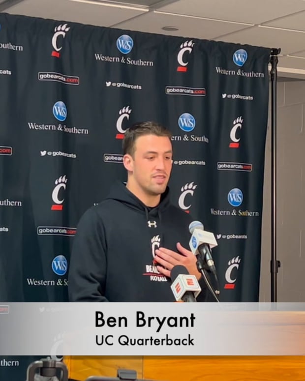 Jadon Thompson ECU Postgame - All Bearcats