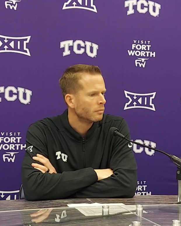 WATCH! TCU Women's Basketball Head Coach Mark Campbell - UCF Postgame ...