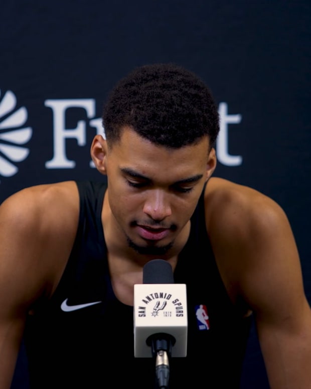 Gregg Popovich Speaks On Victor Wembanyama's Coachability After Loss to Hawks (Credit: San ...