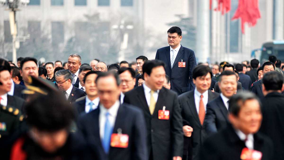 yao ming small hands
