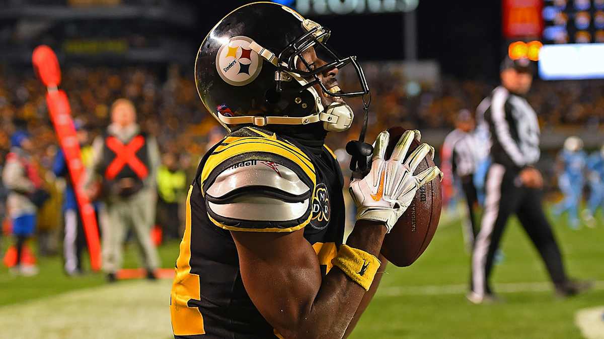 antonio brown touchdown dance