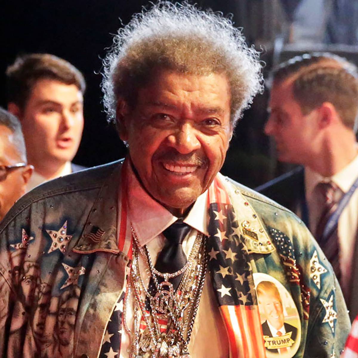 Don King 2018 Us Promotor Don King Seen During Editorial Stock Photo