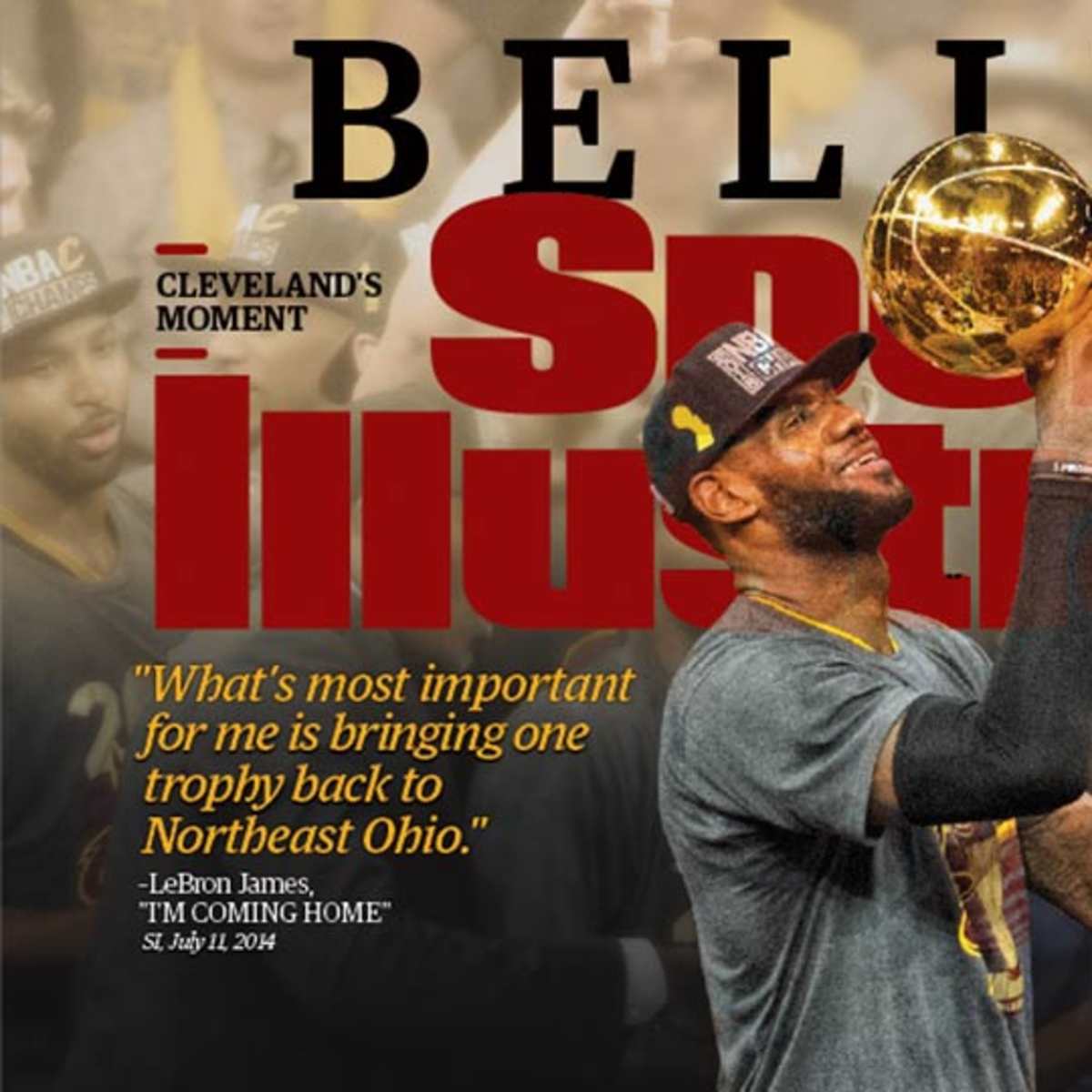 lebron crying with trophy