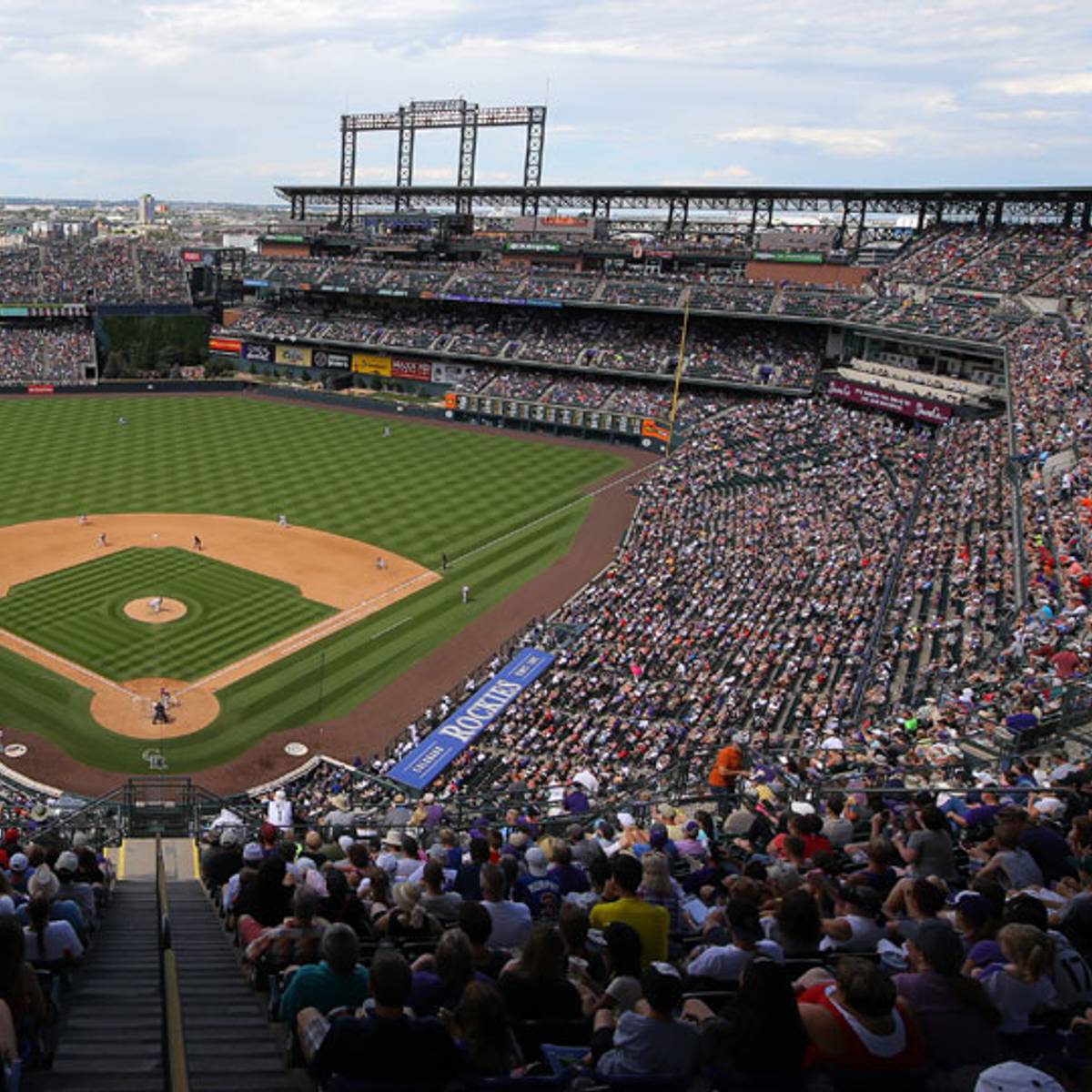 Colorado Rockies Stadium Coors Field Colorado Rockies Baseball