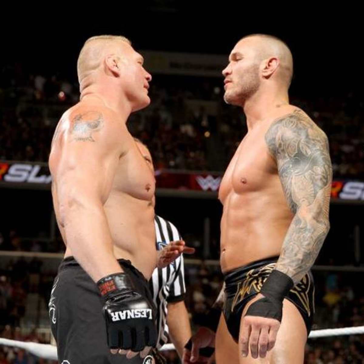 lesnar opens orton