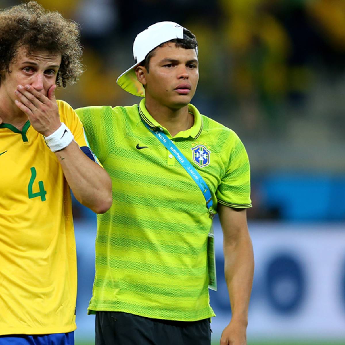 David Luiz Crying World Cup
