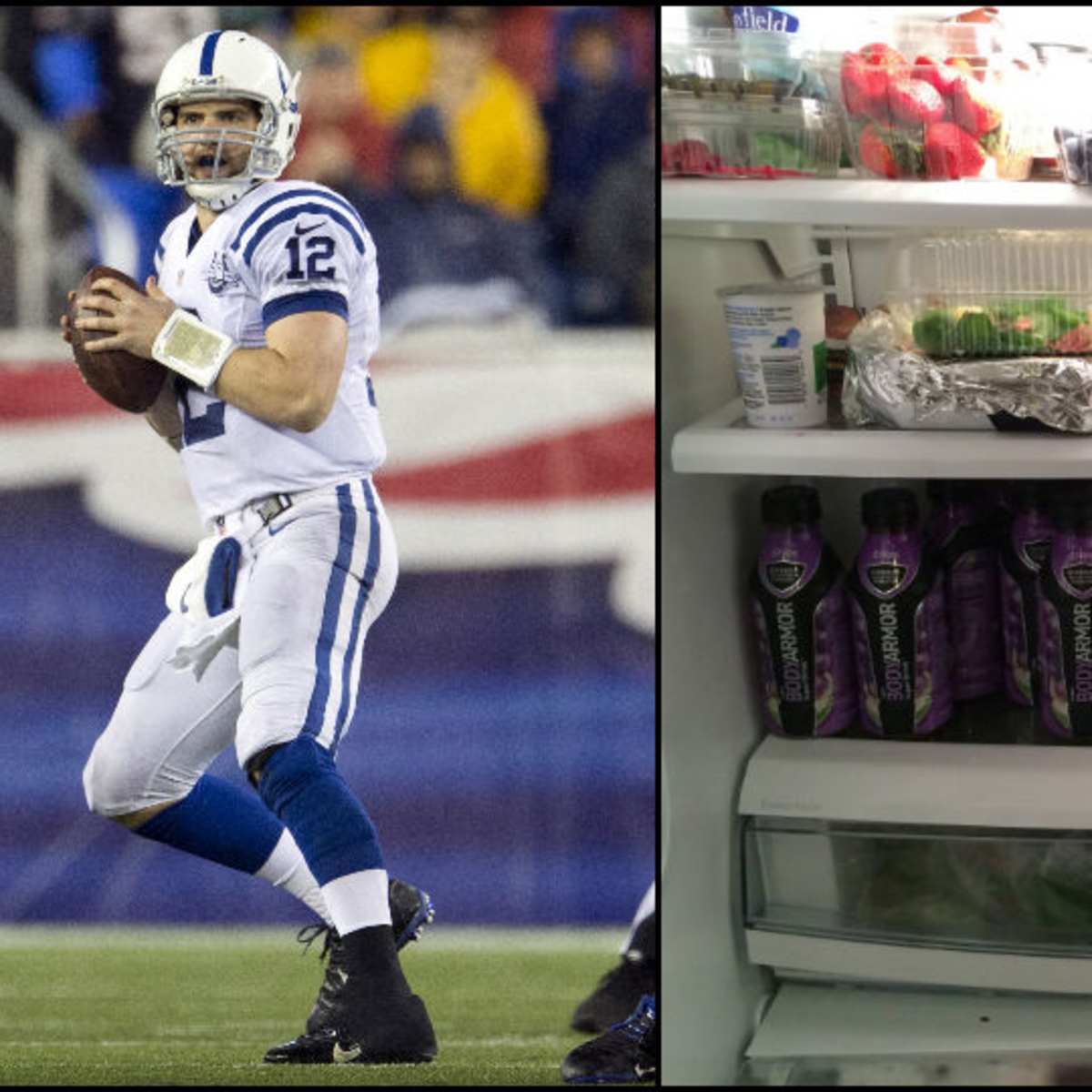 andrew luck throwing style