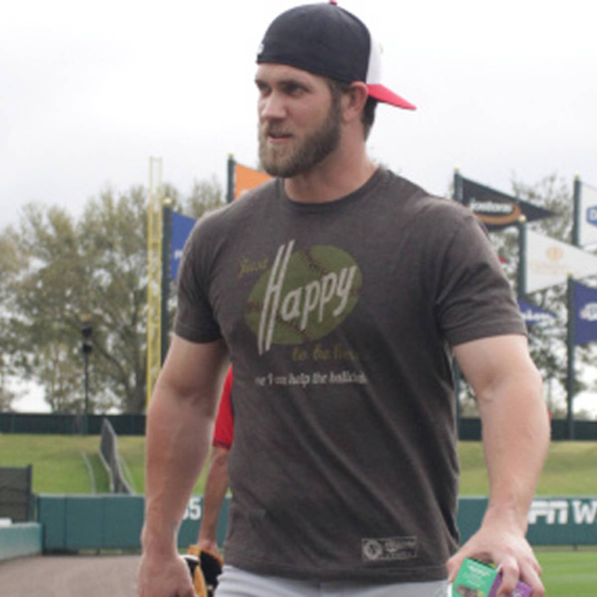 Bryce Harper Muscles Before And After Bryce Harper Says He's 'probably