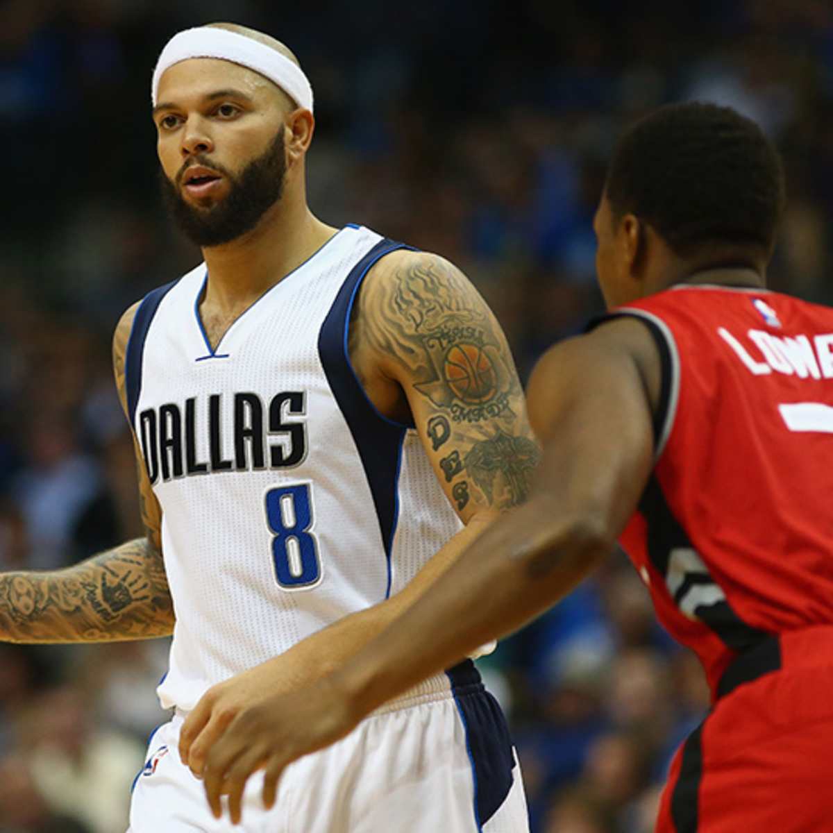 deron williams beard