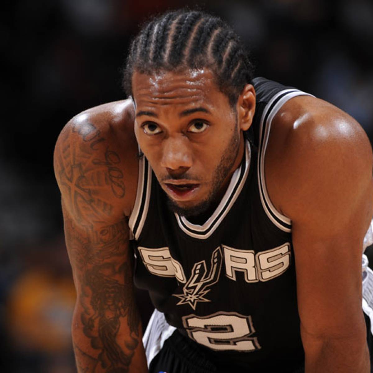 Leonard Spurs Hands