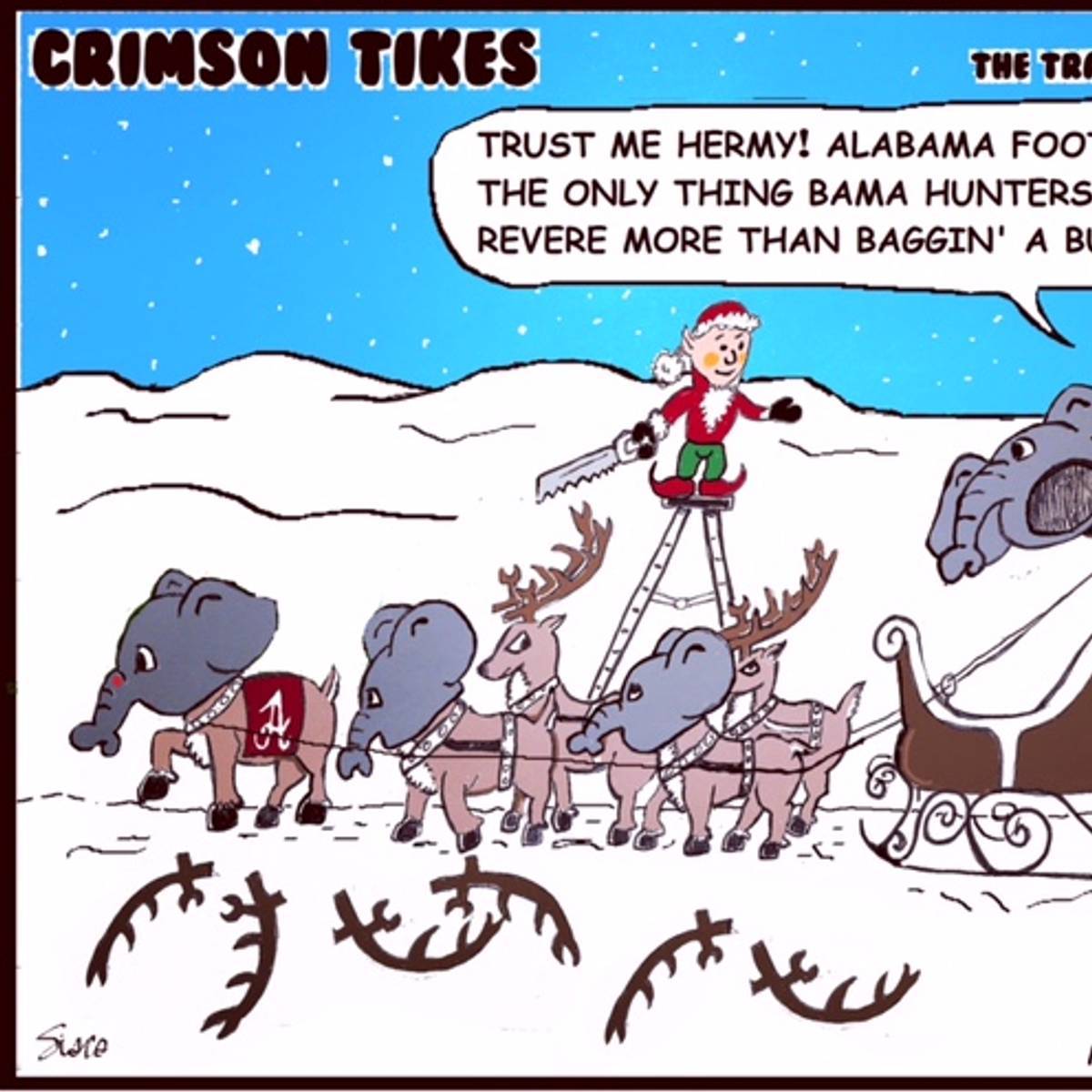 Alabama Football Cartoon Jokes