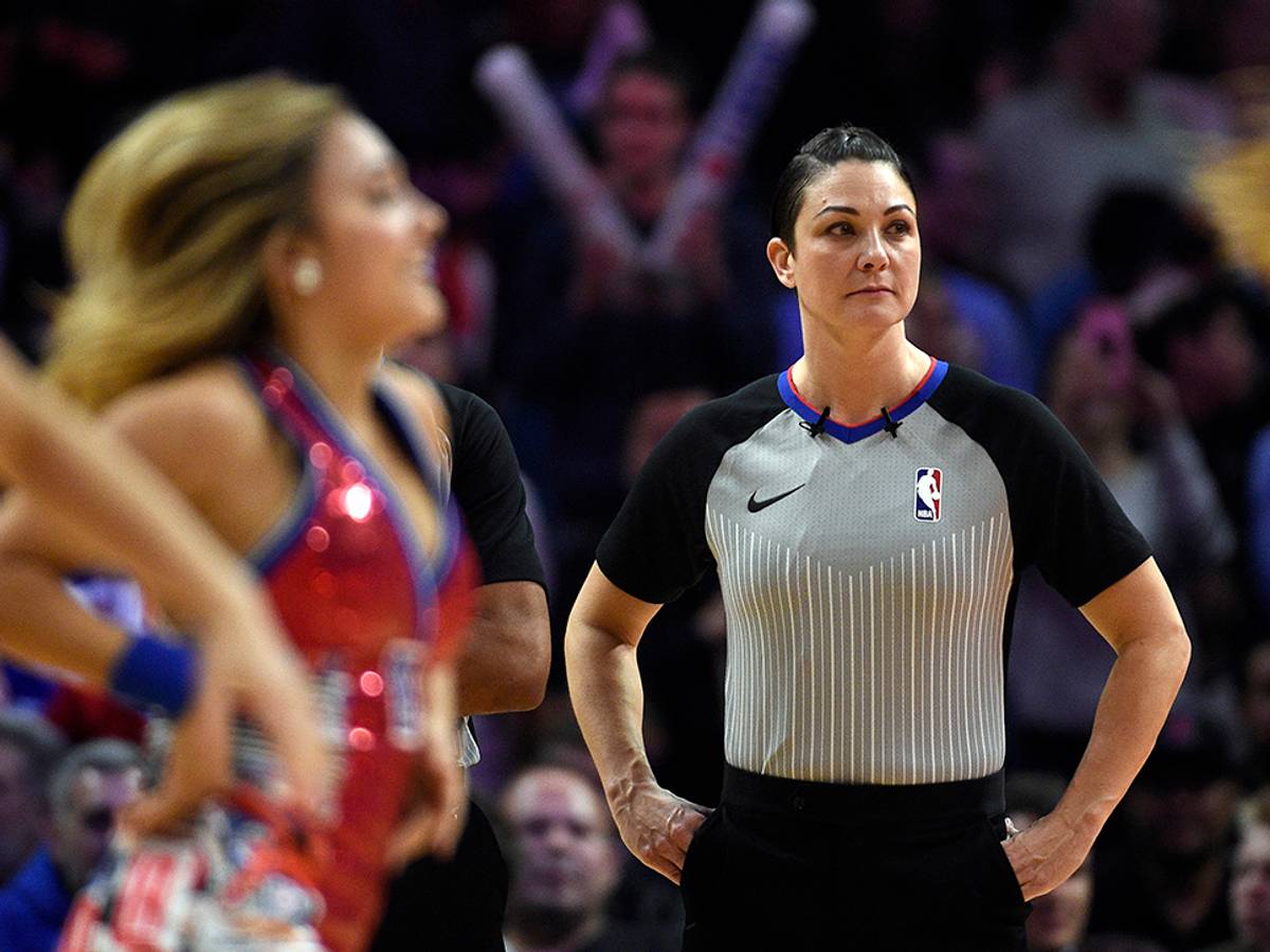 Female Nba Referee Lauren Holtkamp