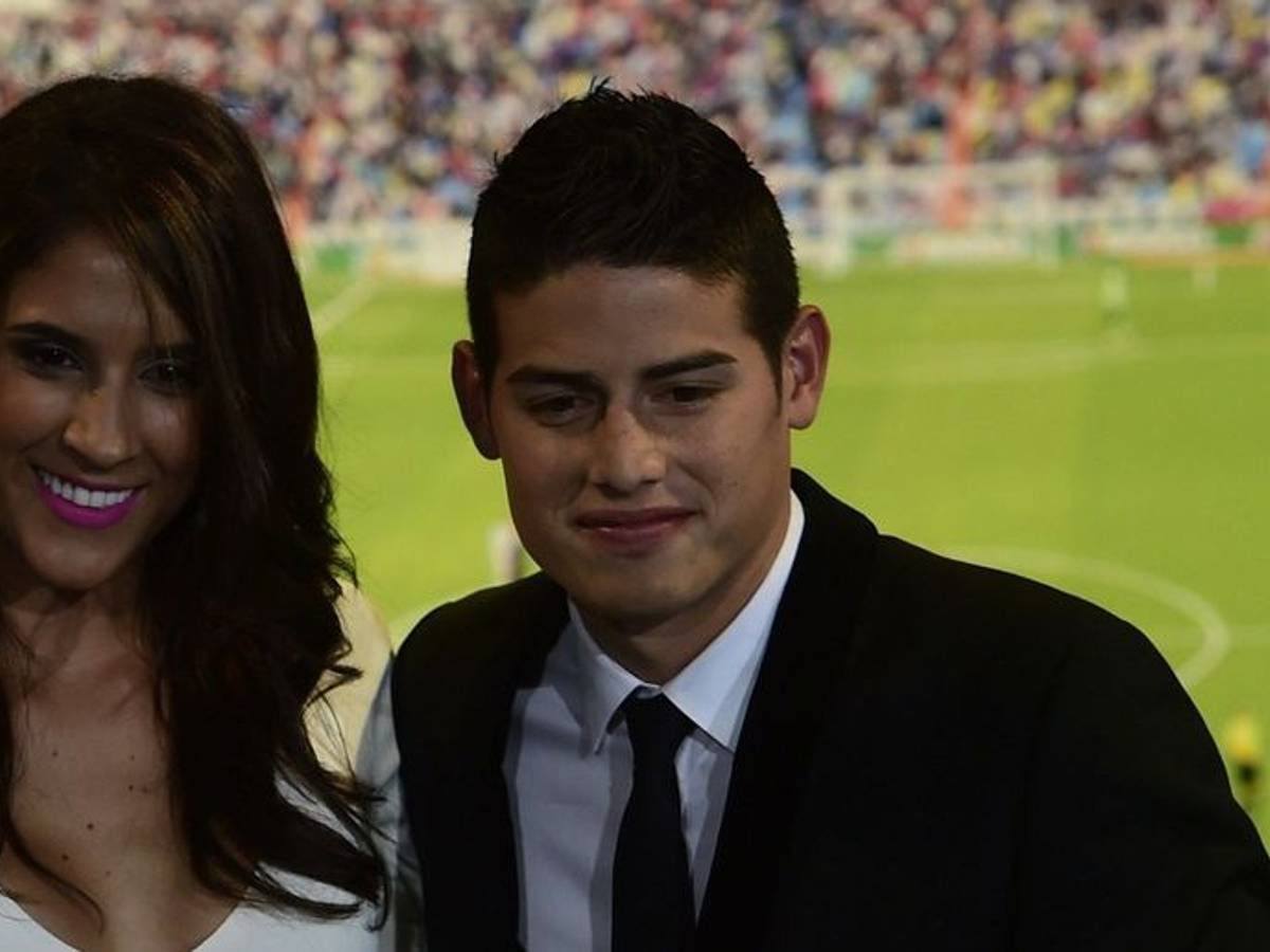 James Rodriguez And Wife