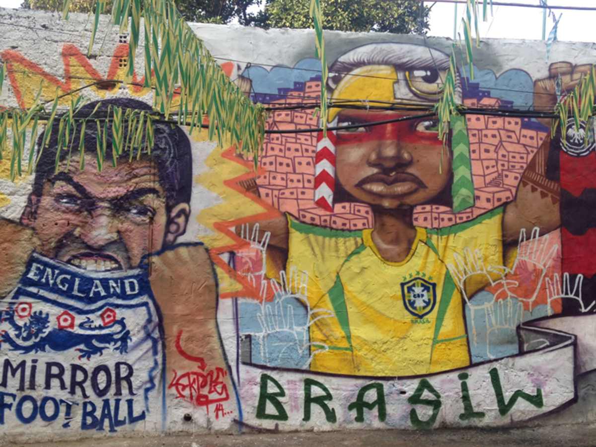 soccer graffiti