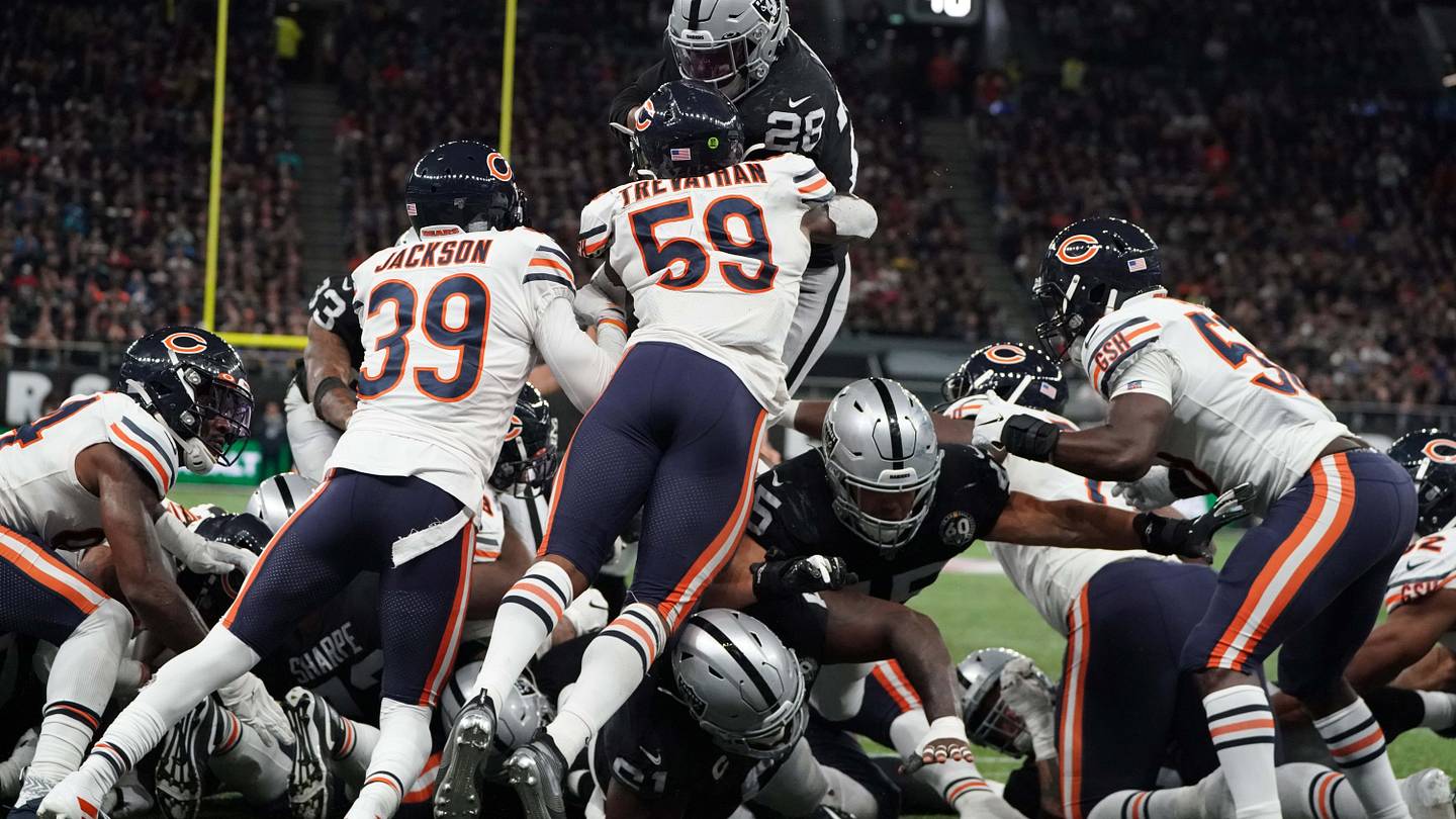 Just bloody awful: Bears dismantled in London by Raiders