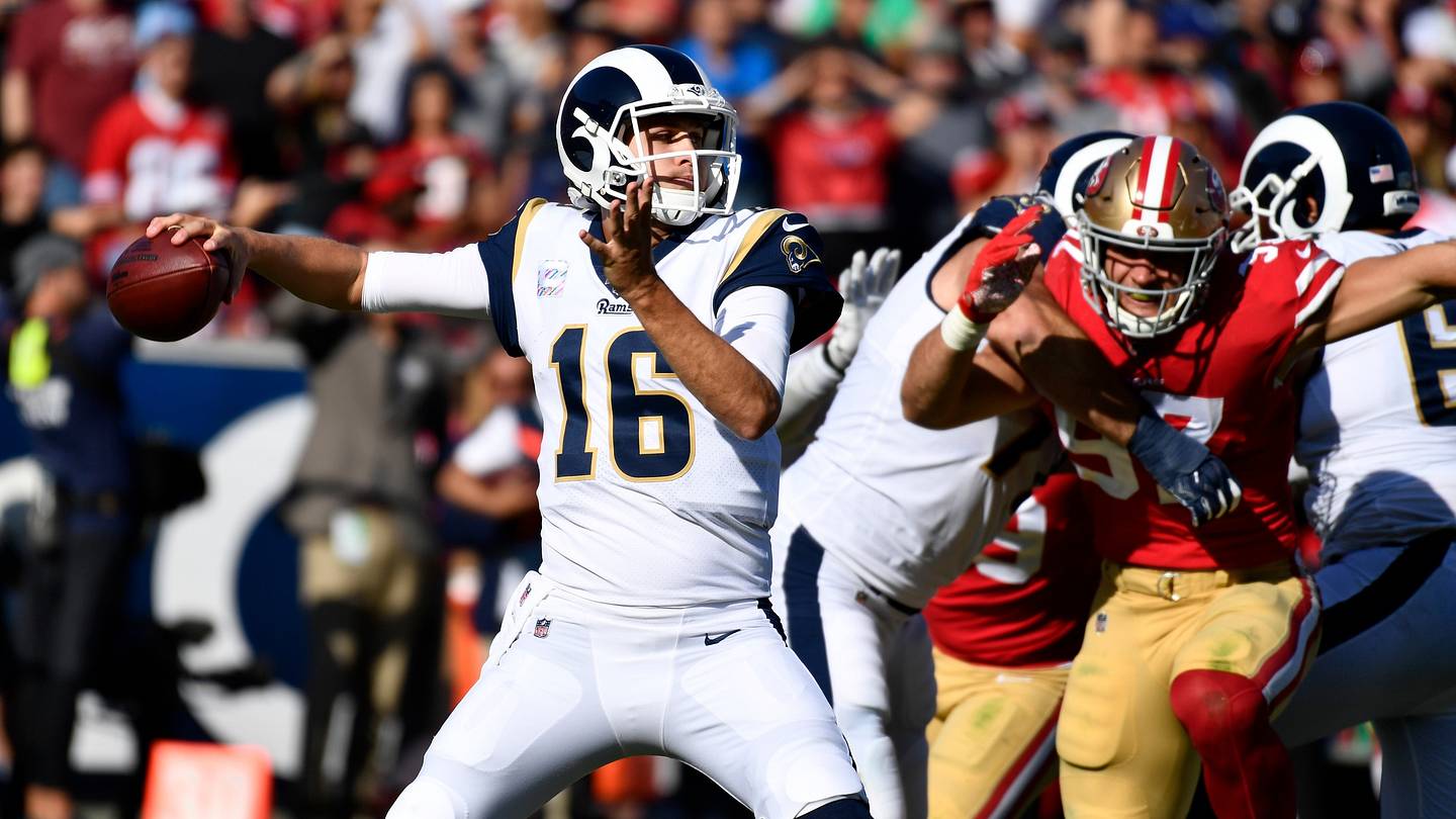 Rams Ex Jared Goff Not Apologizing For NFC Championship No-Call: 'They ...