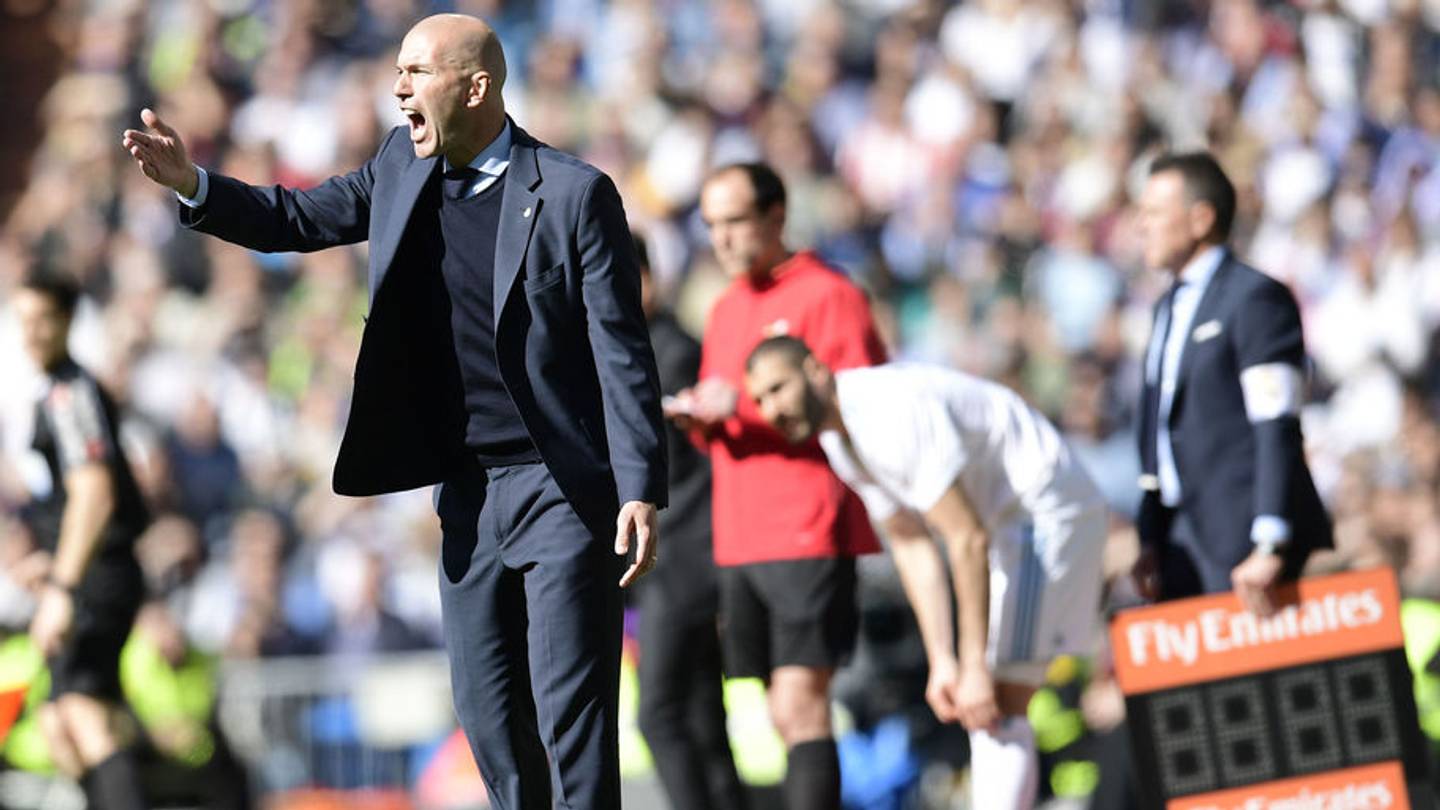 Zinedine Zidane Insists Catching Atletico Is Real Madrid's Domestic ...
