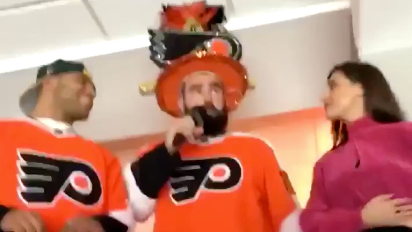 Watch: Jason Kelce, Mychal Kendricks Lead Flyers Fans in 'Fly Eagles ...