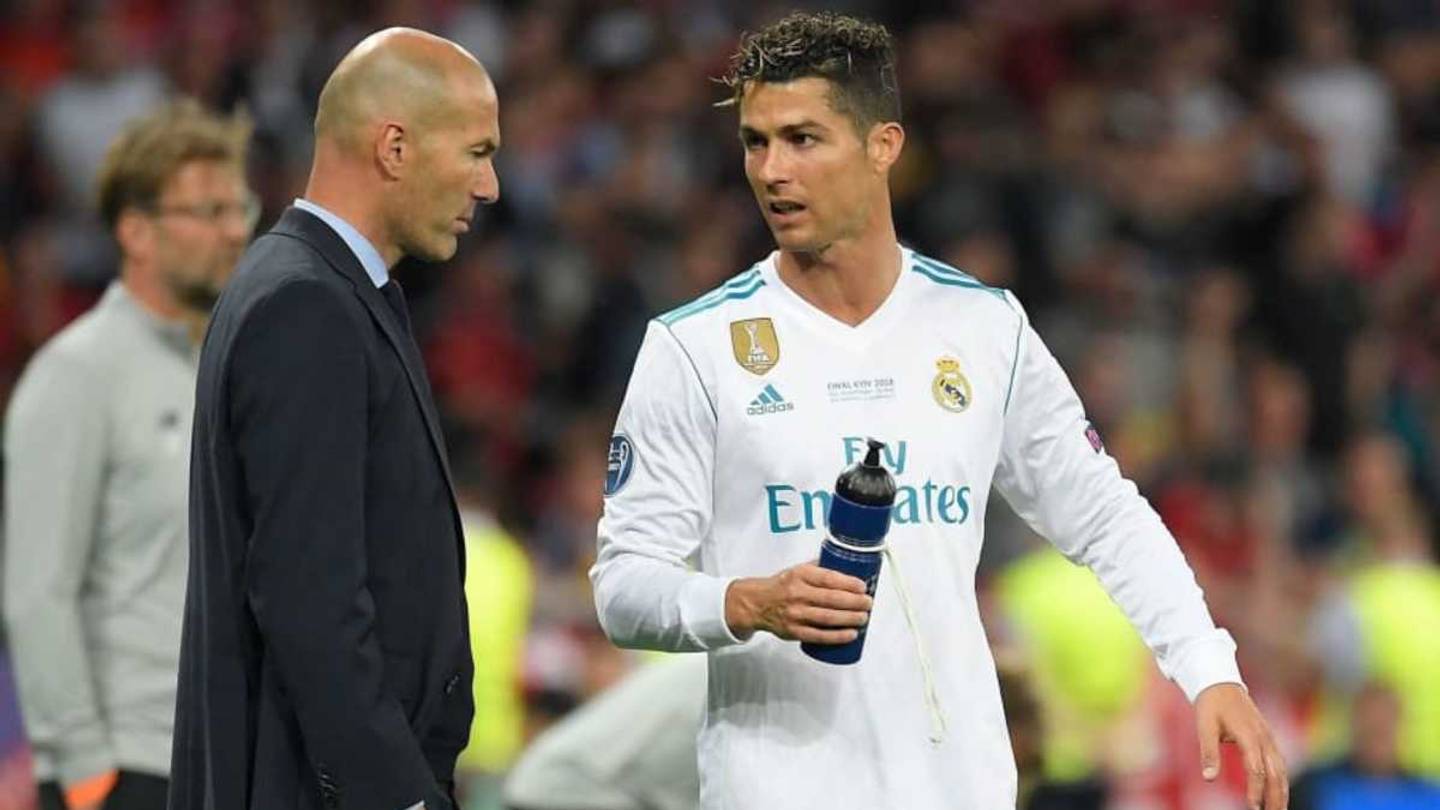 Cristiano Ronaldo Reportedly 'Disgusted' at News of Zinedine Zidane's ...