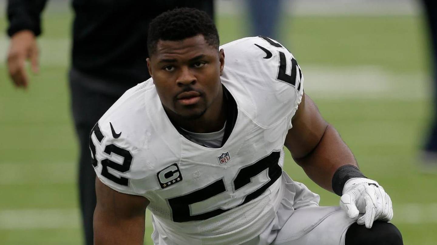 Khalil Mack Skips First Day of Raiders' Offseason Program