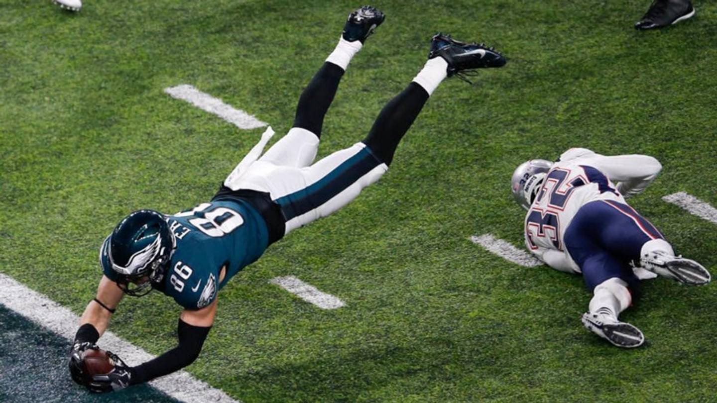 NFL's new catch rule was possibly enforced during Super Bowl LII