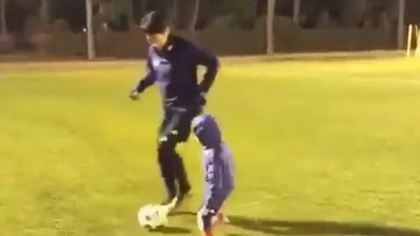 VIDEO: BVB Star Shinji Kagawa Caught Nutmegging Kid Until He Cries ...