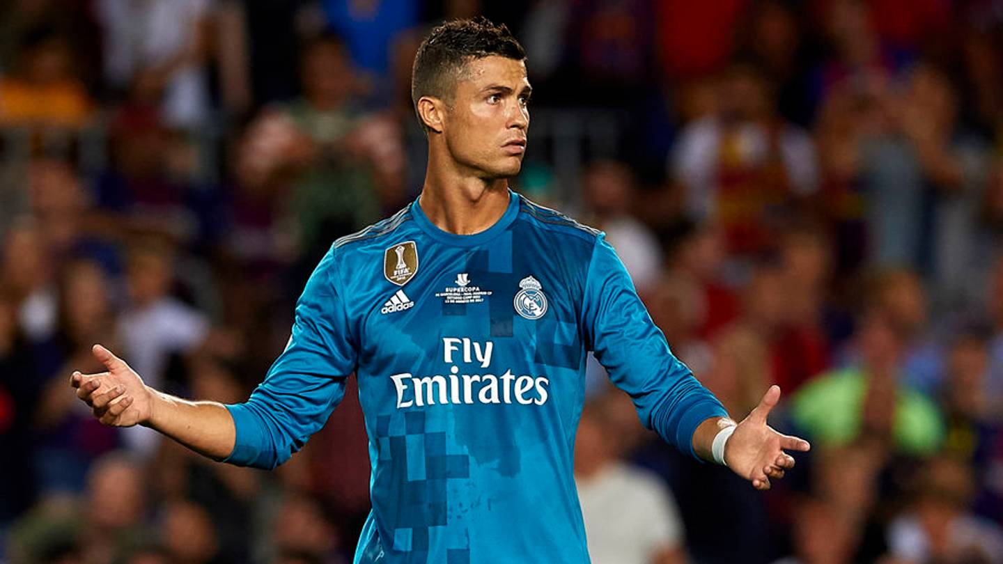 Cristiano Ronaldo Hit With 5-Game Ban After Pushing Referee In Spanish ...