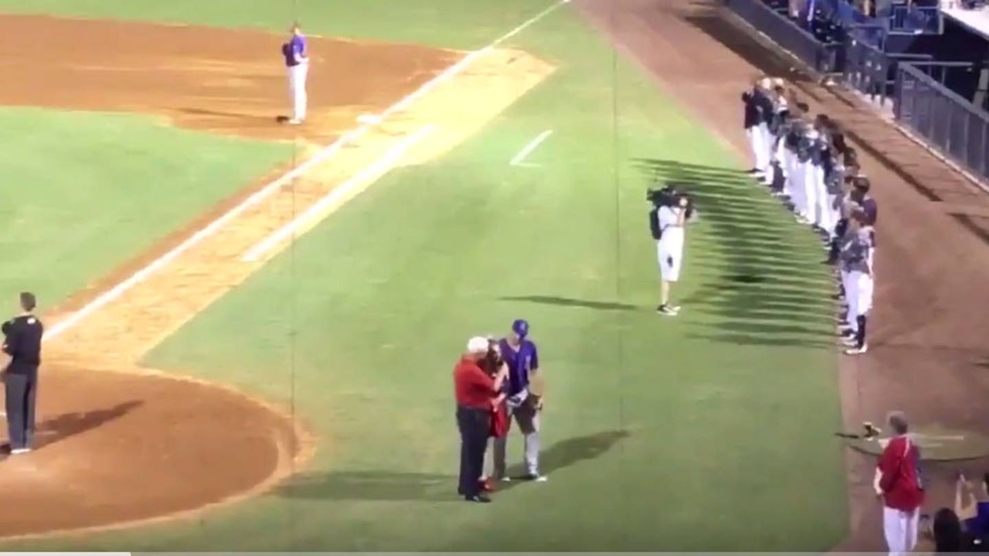 Watch: Tim Tebow Joins Fan As She Sings 'God Bless America'