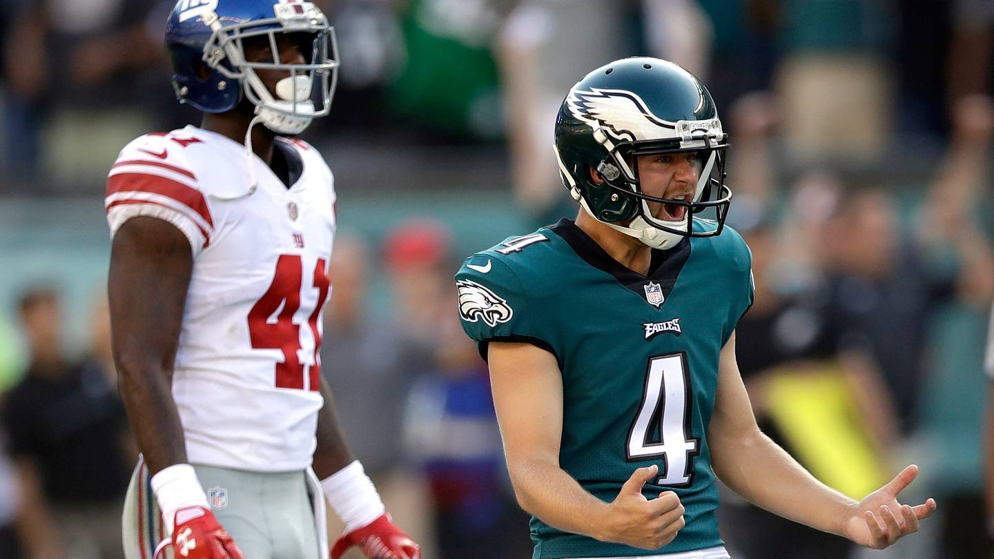 Watch: Eagles Kicker Jake Elliott Wins Game With 61-Yard Field Goal