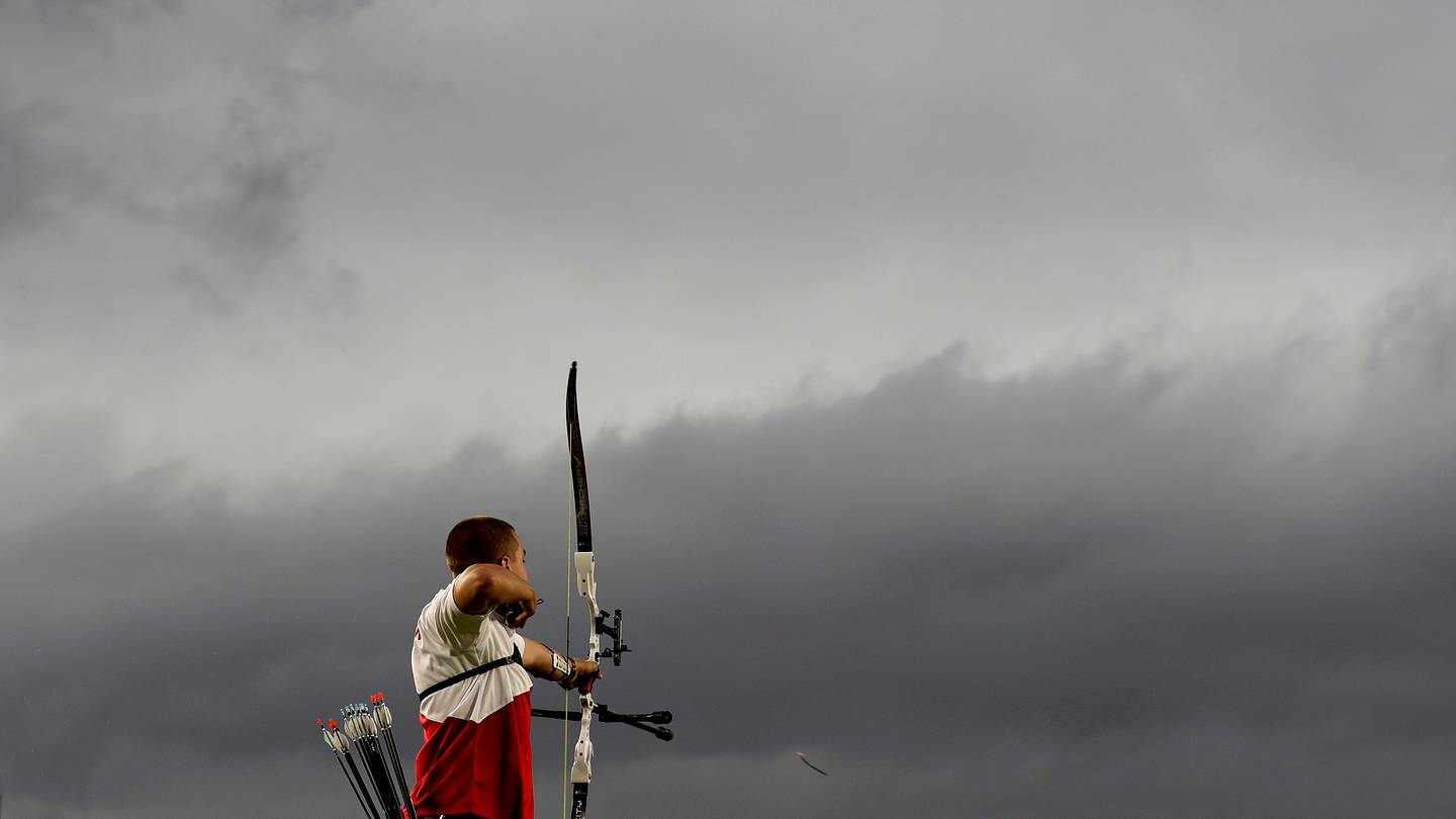 Young US archer Zach Garrett hits target on and off field