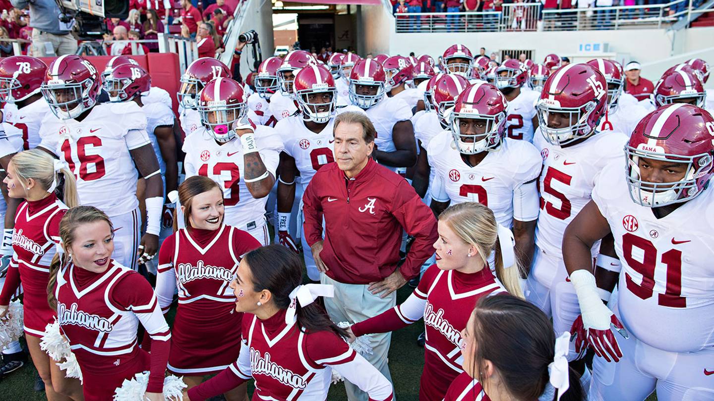 Alabama, Clemson, Michigan and Texas A&M top College Football Playoff ...