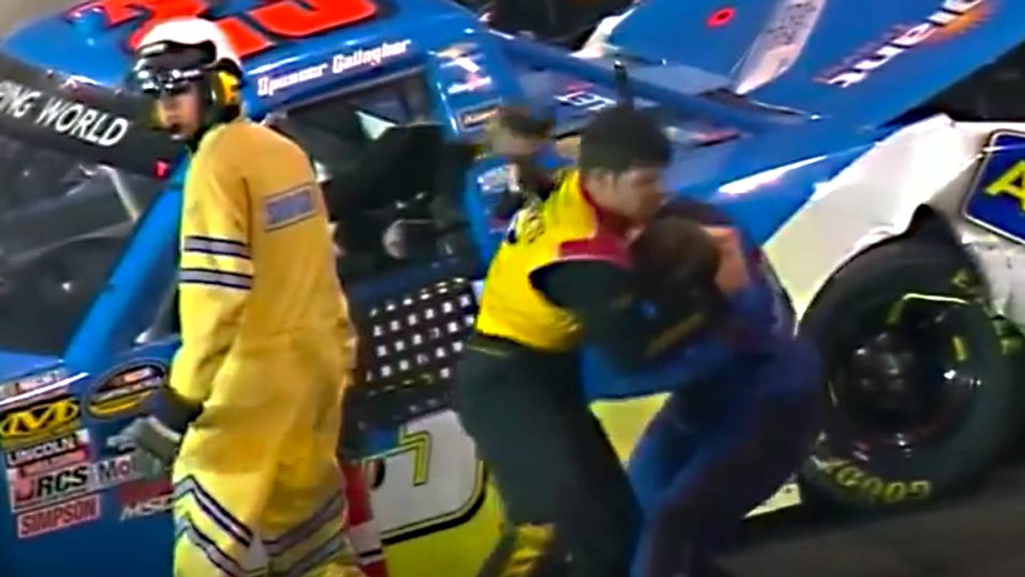 Fighting in NASCAR a polarizing vestige of the past