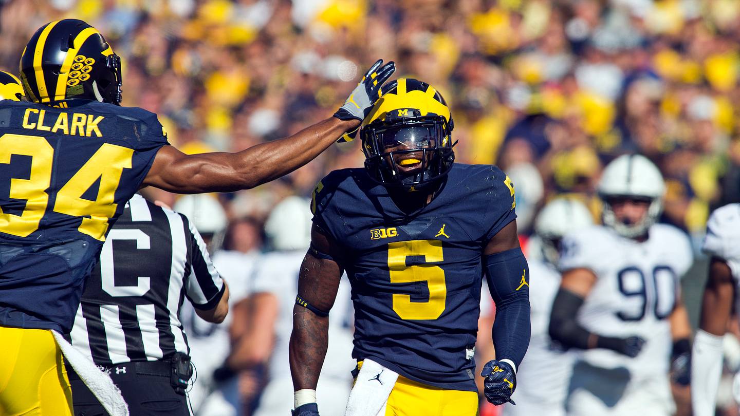 Michigan CB Jeremy Clark has torn ACL