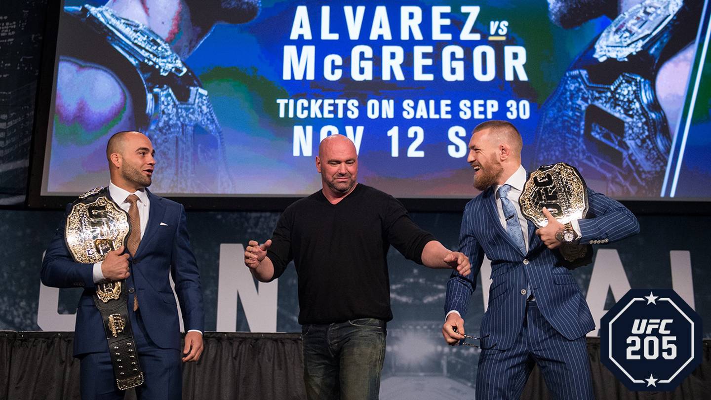 How to watch McGregor vs. Alvarez, all fights on NYC's historic UFC 205 ...