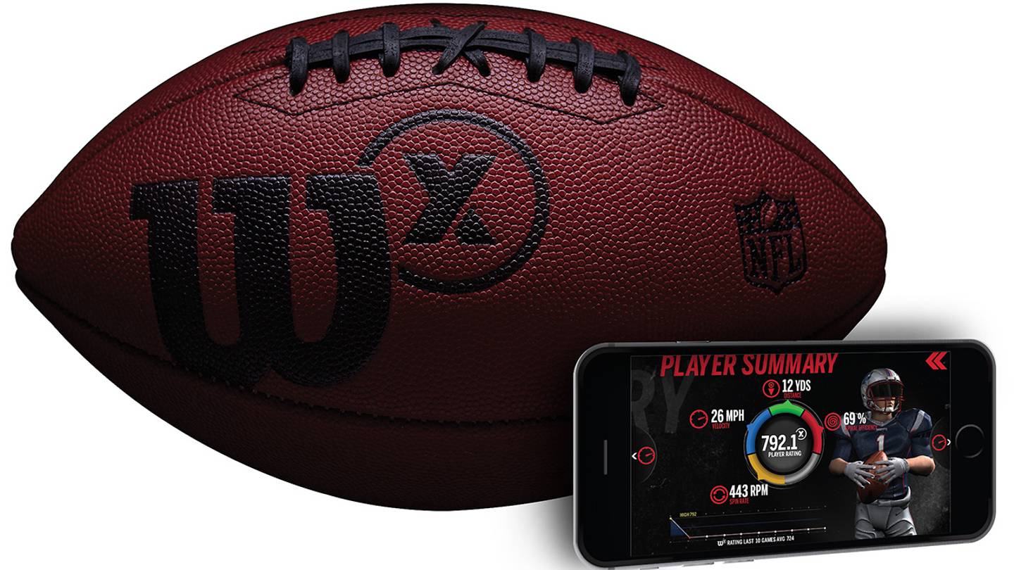 Wilson introduces the world's first-ever smart football