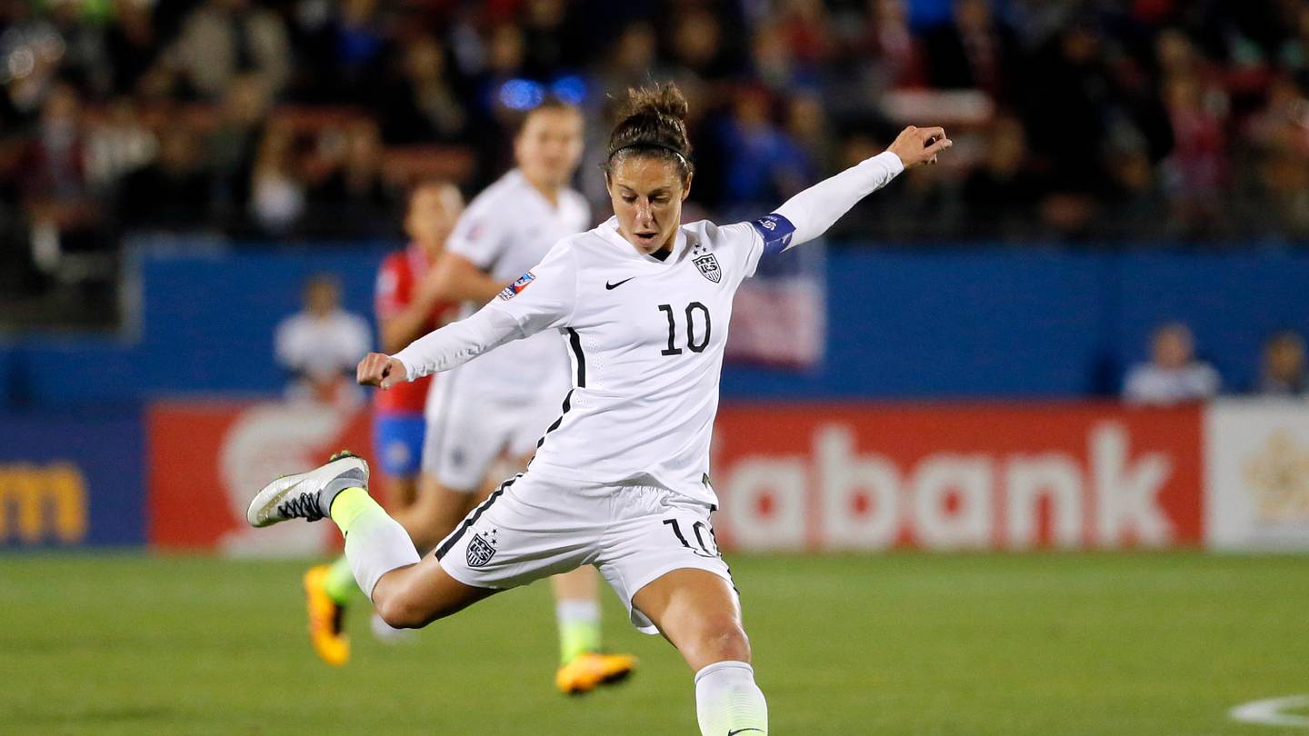 Carli Lloyd's career guided by coach James Galanis