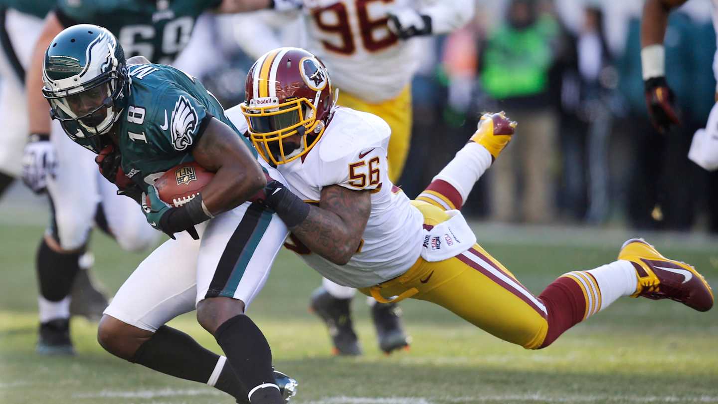 Redskins cut linebacker Riley, defensive lineman Paea