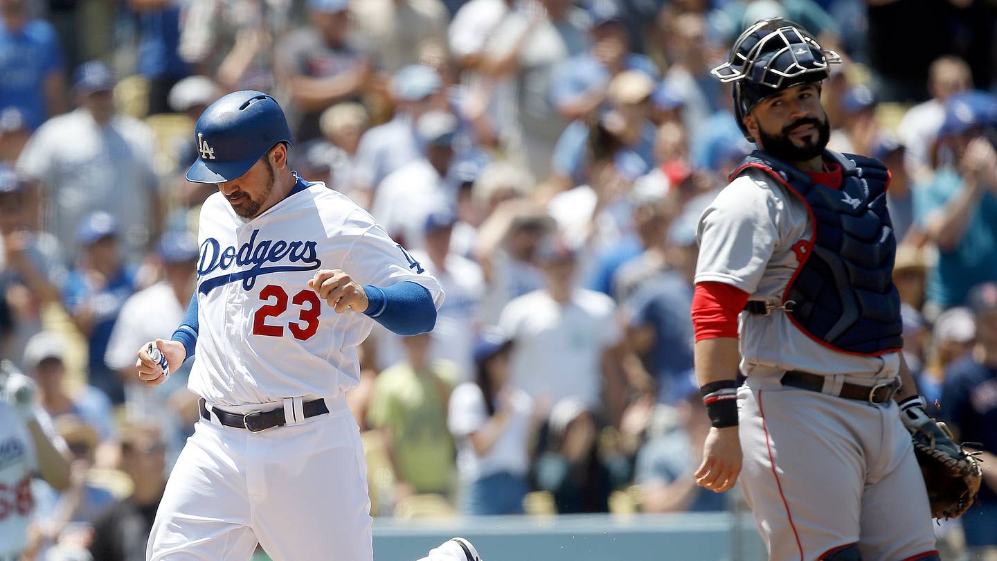 Newly promoted Stripling, Dodgers bullpen blank Red Sox