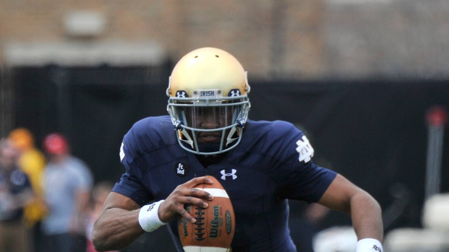 Notre Dame QB Everett Golson transferring for final season