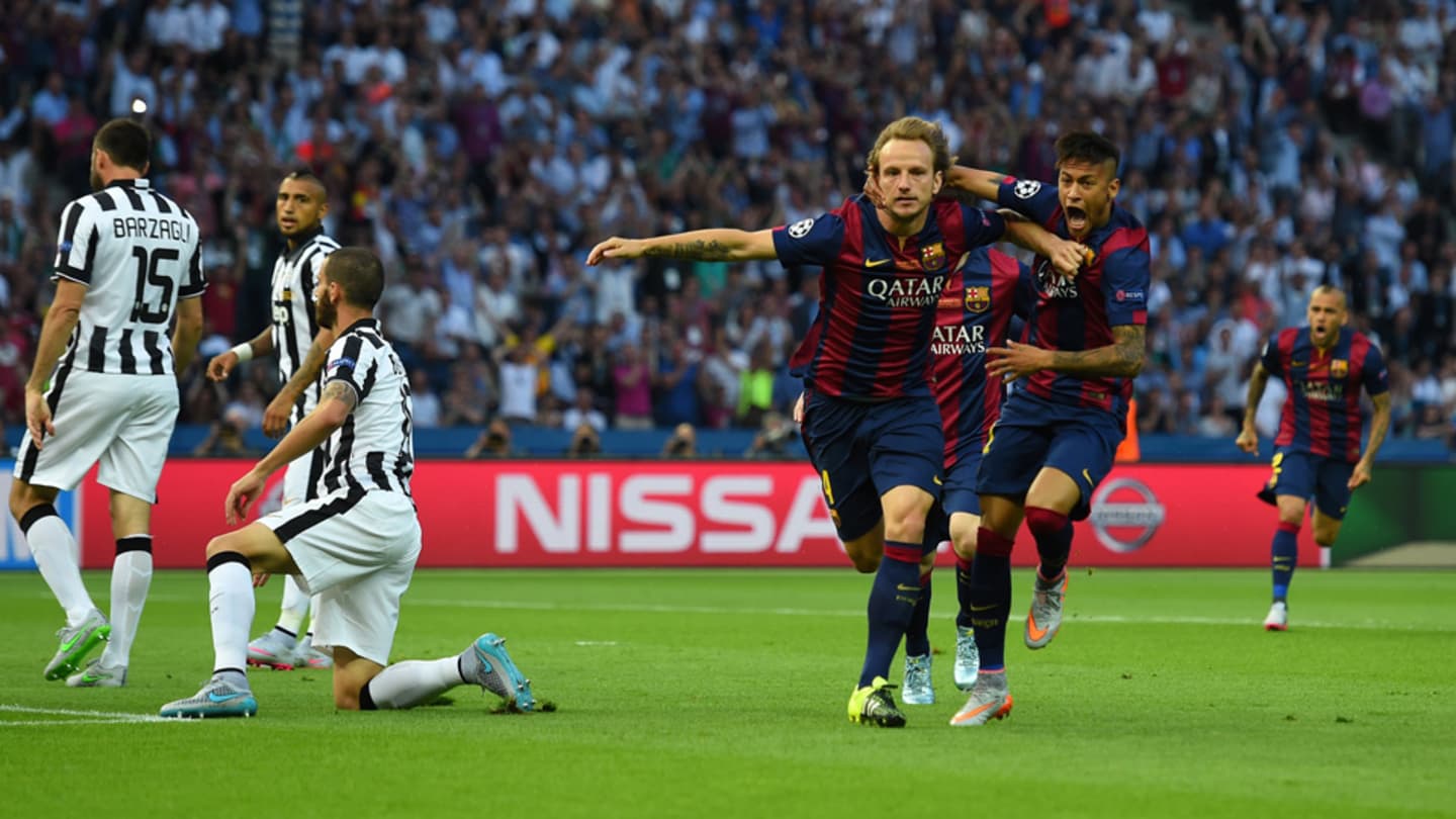 Watch: Barcelona's Ivan Rakitic scores in UCL final against Juventus