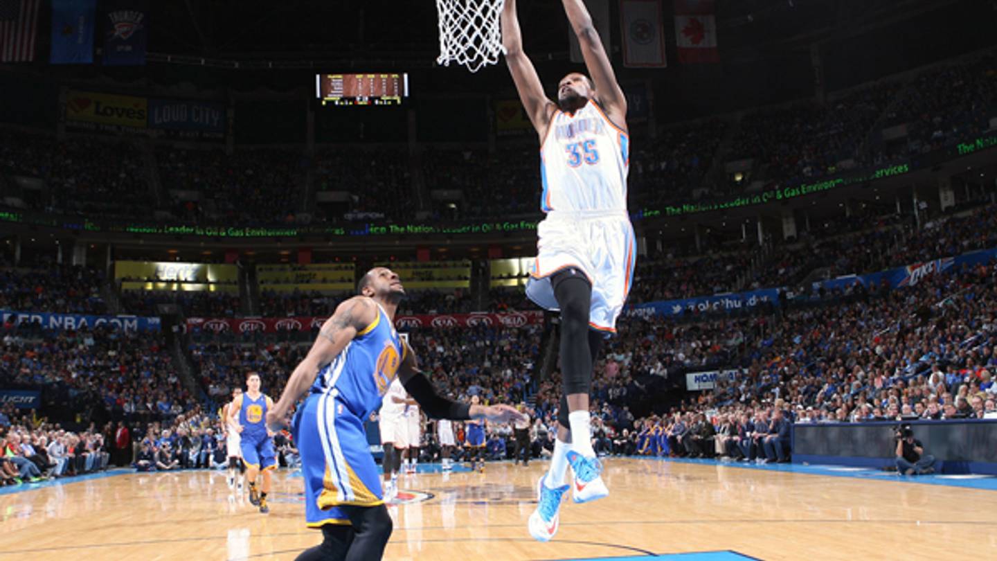 Video: Thunder's Kevin Durant scores career-high 54 points in victory ...
