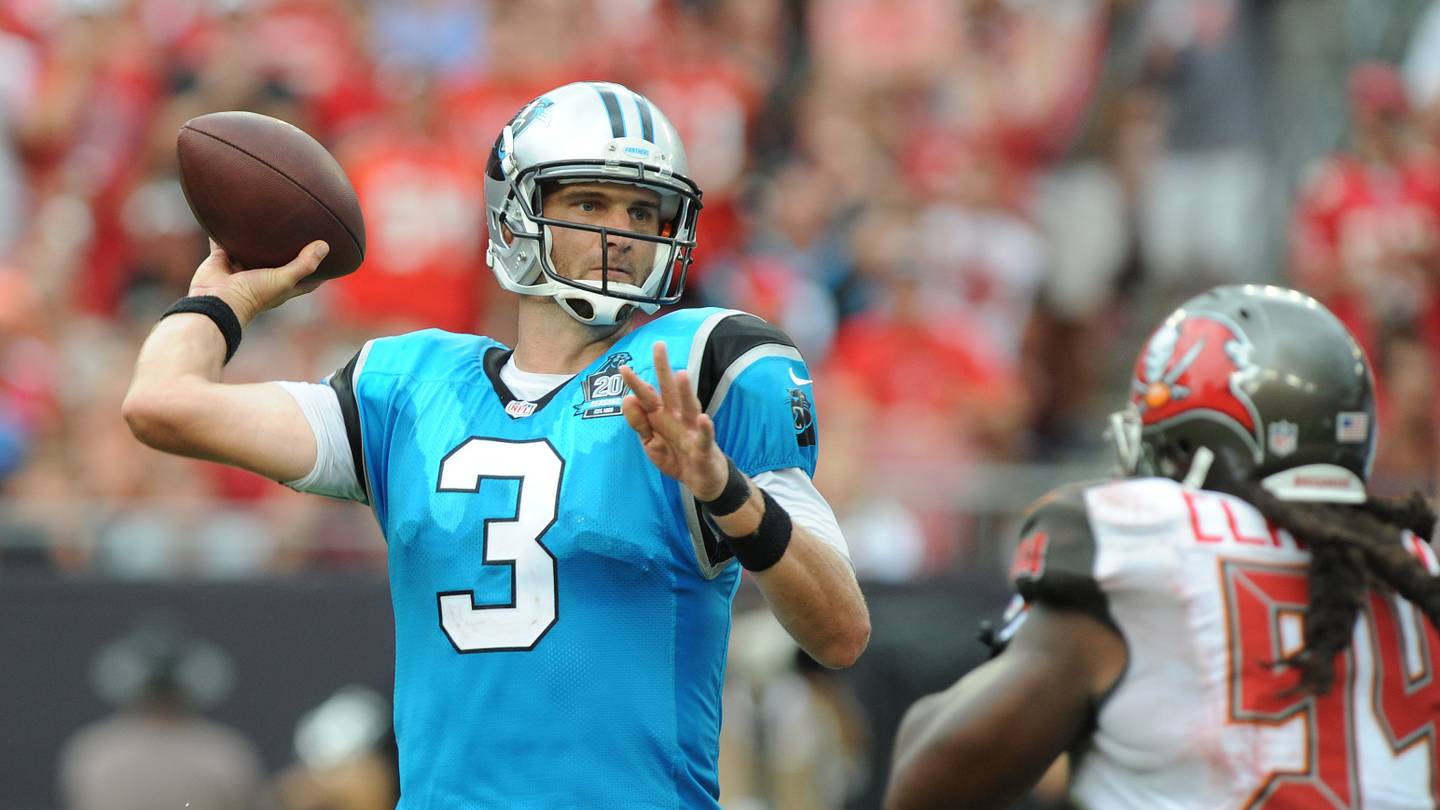 Derek Anderson to start at quarterback for Carolina Panthers
