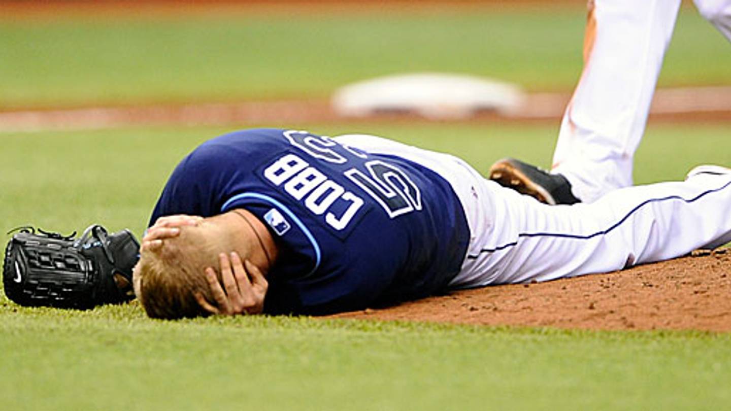 One year later, Alex Cobb still dealing with effects of line drive