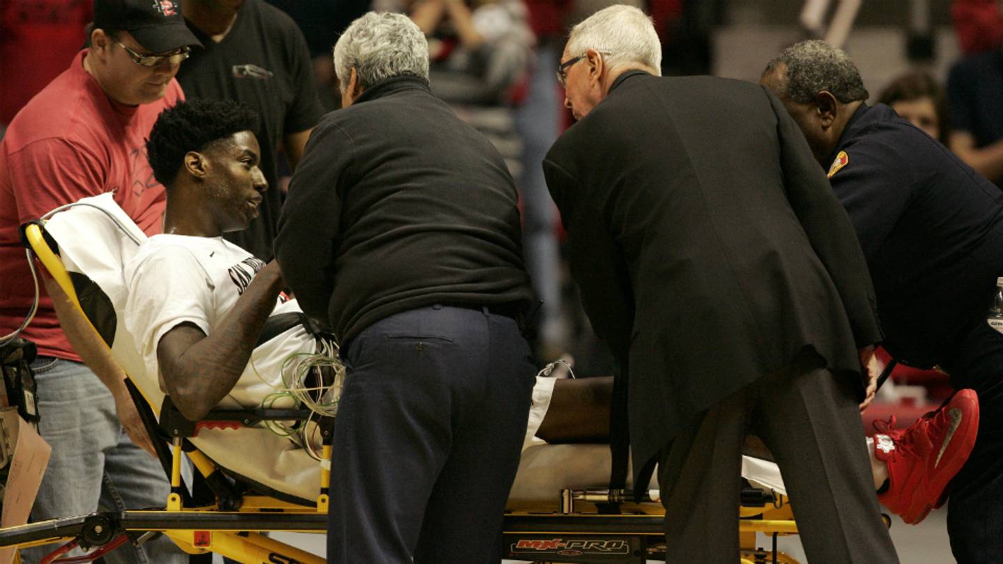 San Diego State F Dwyane Polee II leaves hospital, awaits test results