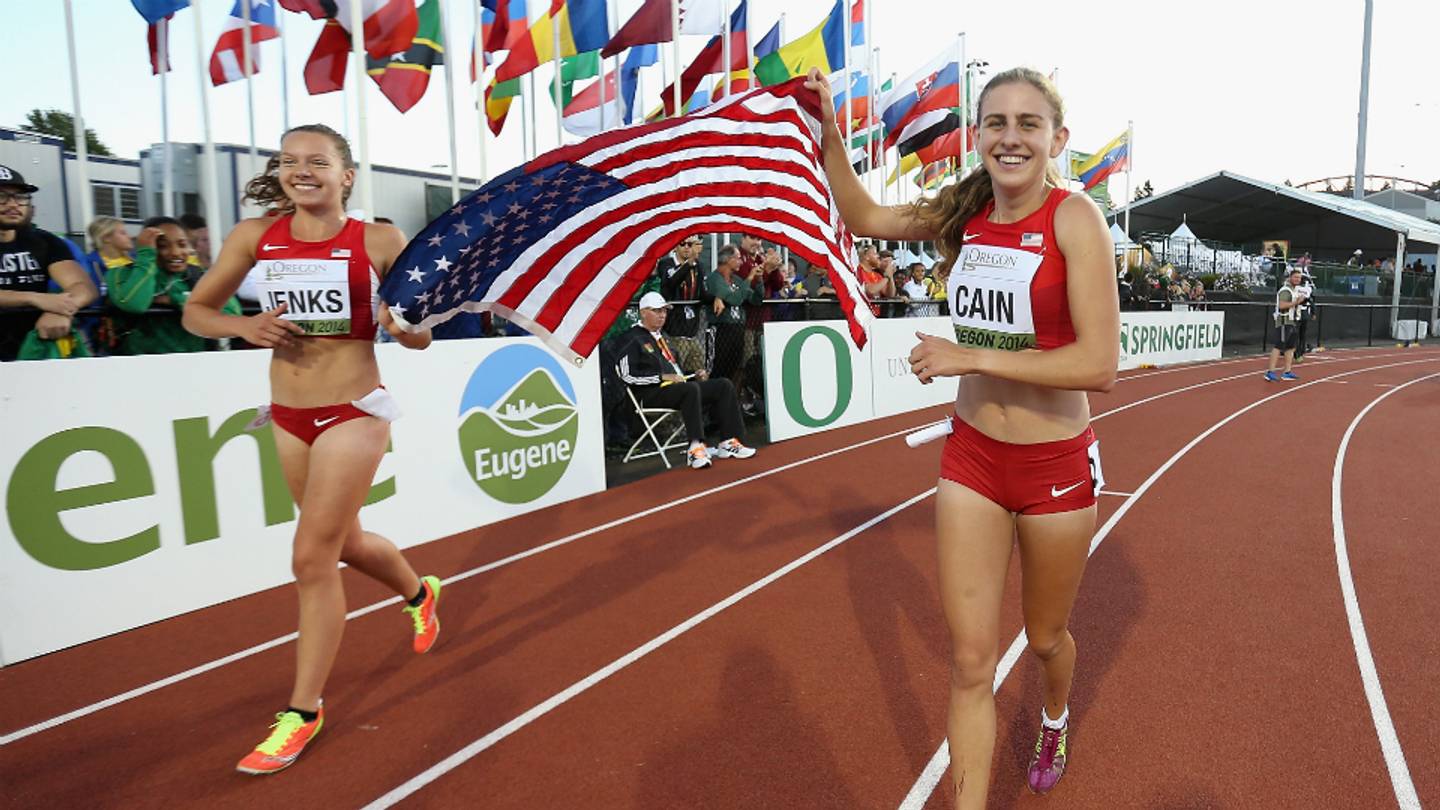 Mary Cain wins gold in 3,000 meters at World Junior Championships